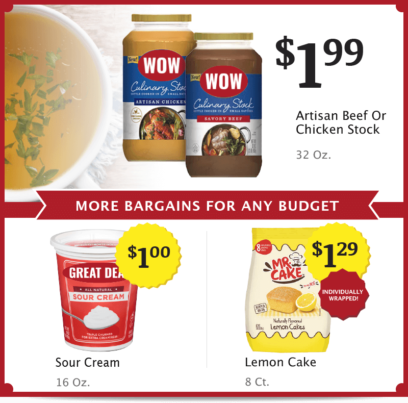 Managers Specials | Discount Groceries| Bargain Groceries | United ...