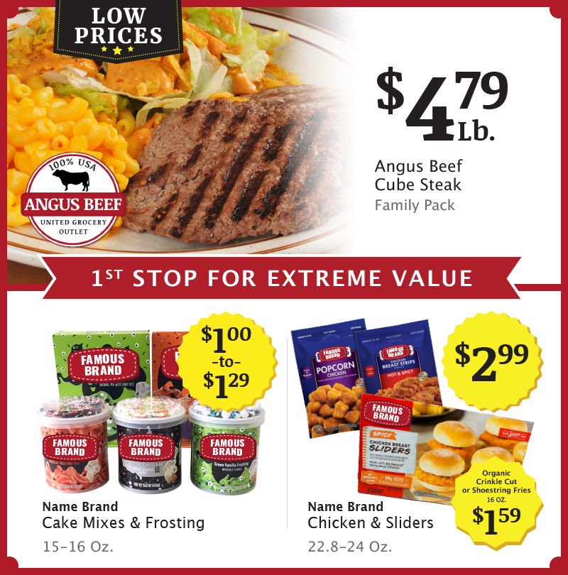 Weekly Ad | Discount Groceries| Bargain Groceries | United Grocery Outlet